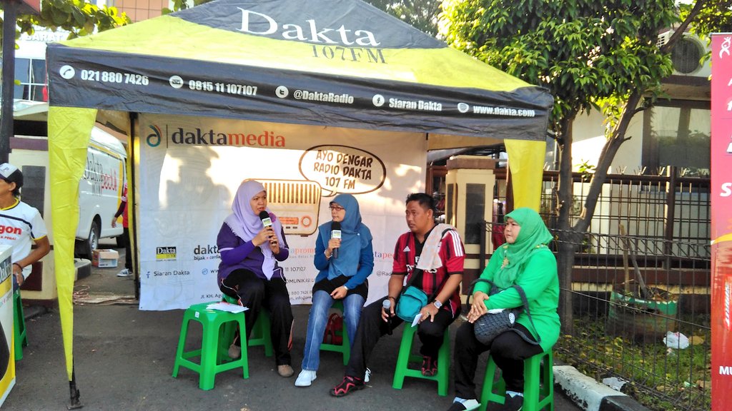 Radio Dakta Kembali Ramaikan CFD Kota Bekasi Radio Dakta Kembali Ramaikan CFD Kota Bekasi